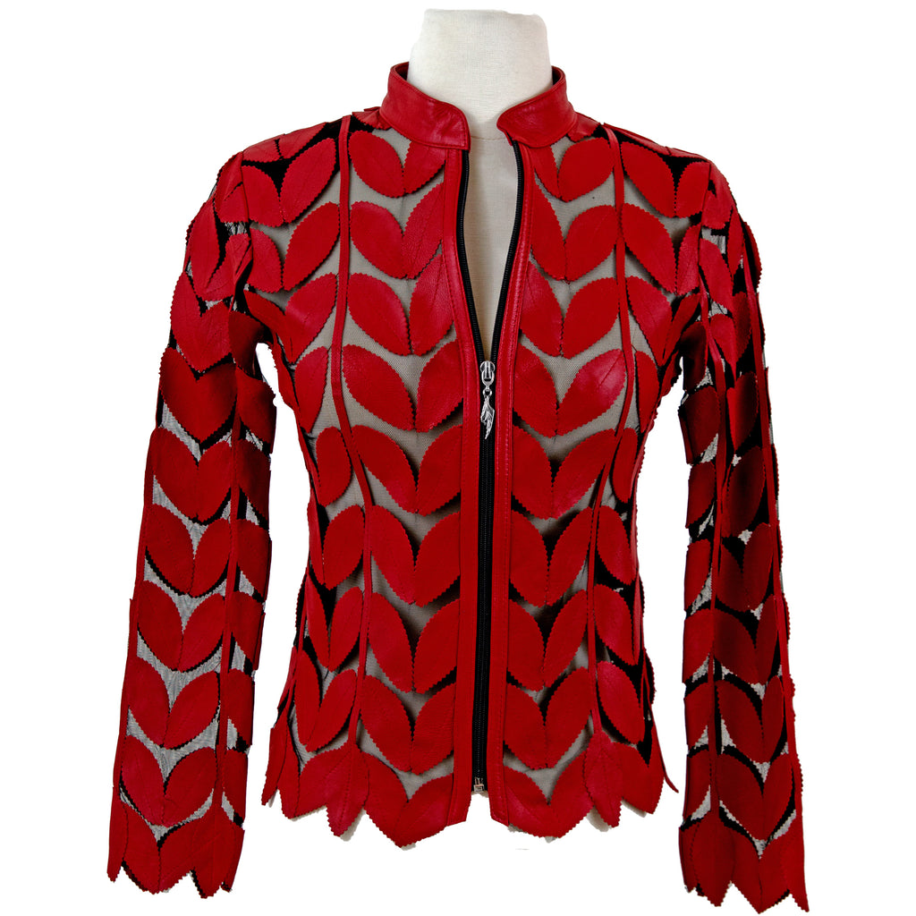 Classic Leaf Leather Jacket – Turkish Couture | BelginFrancis